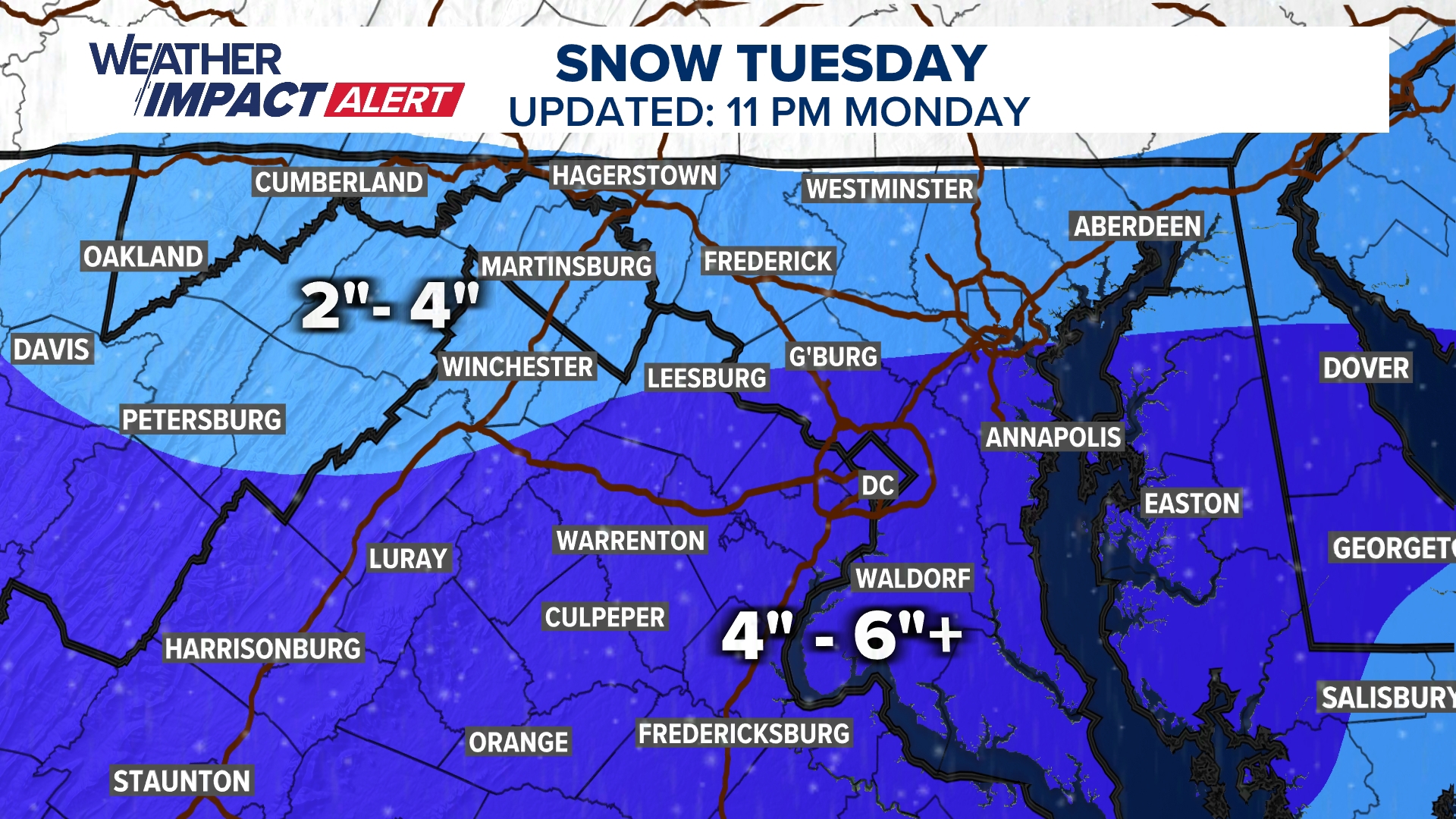 Snow DC Forecast | wusa9.com