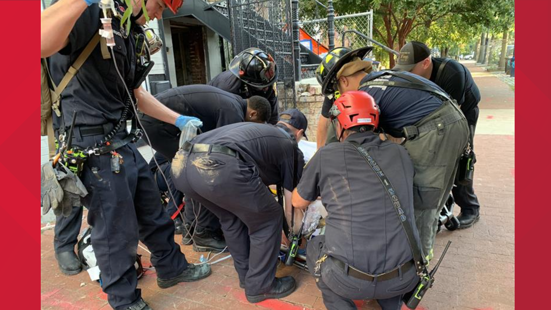 Worker falls three stories, critically injured | wusa9.com