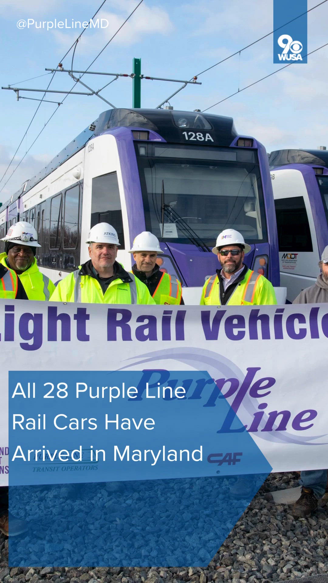 All 28 Purple Line rail cars have arrived in Maryland | wusa9.com