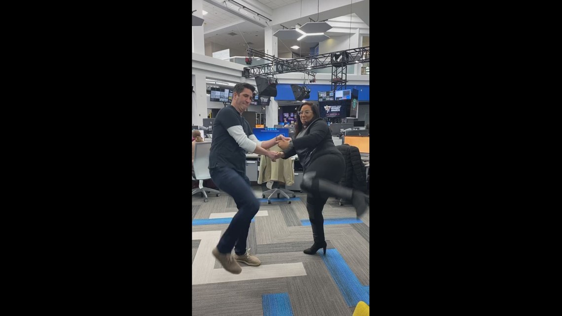 Ariane Datil and Eric Flack try out Instagram's new boomerang features ...