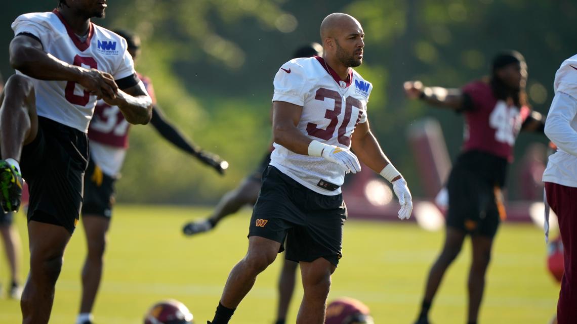 Ekeler on the Washington Commanders' brotherhood and rare moment ...