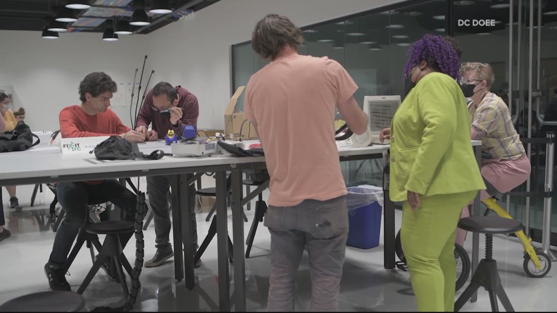 Fix-It DC: Repair electronics to help the environment | wusa9.com
