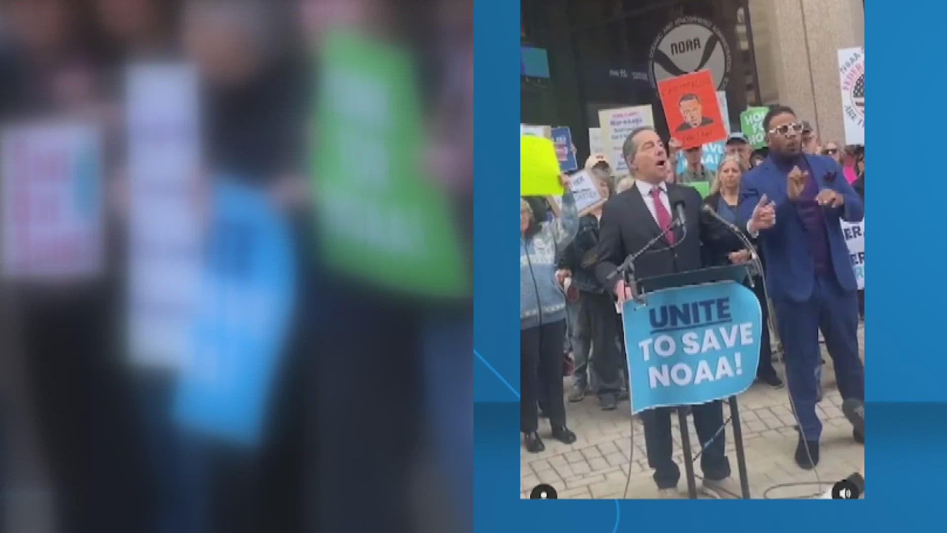 Jamie Raskin works with NOAA employees vowing more protest | wusa9.com