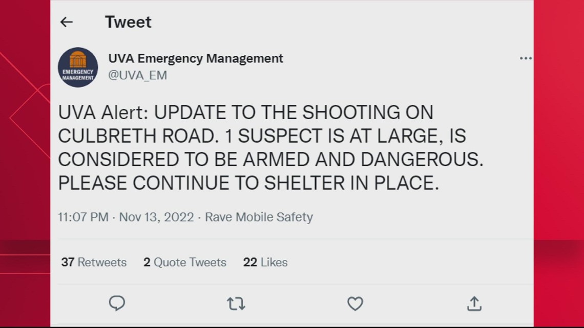 Shooting at University of Virginia Sunday night, all students and ...