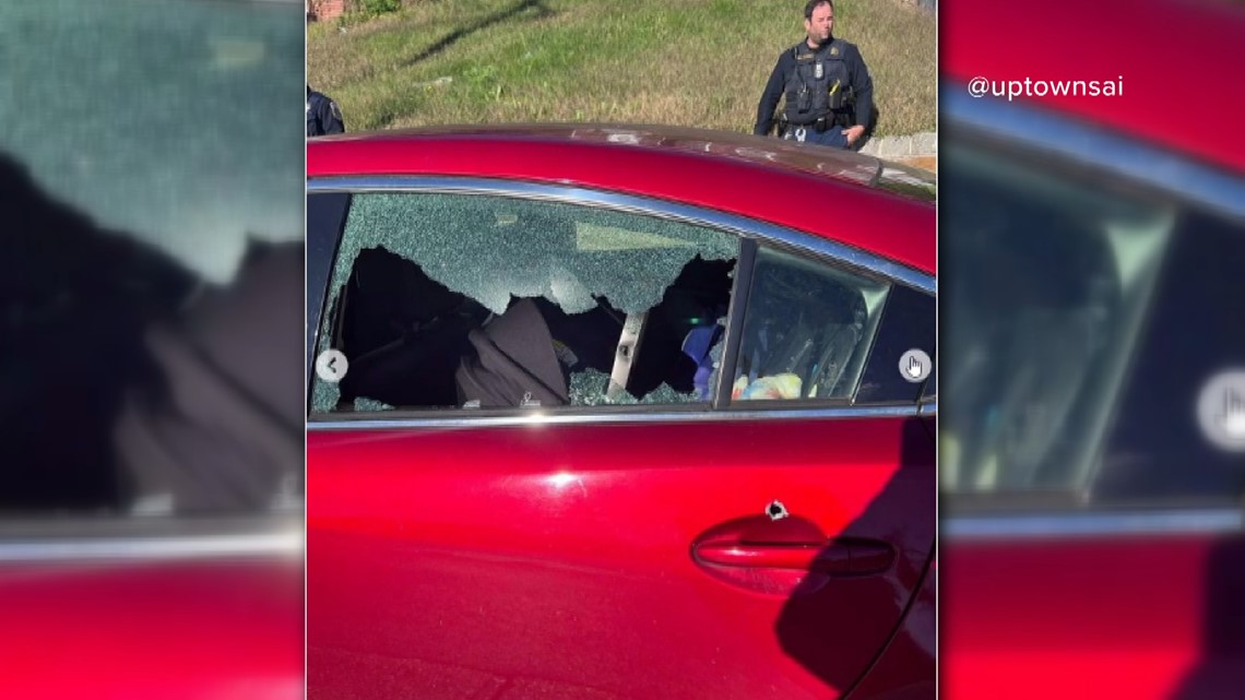 Driver allegedly shoots at car, on DC road, with baby | wusa9.com