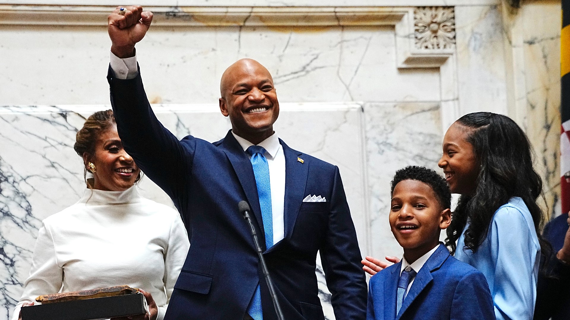 Wes Moore inaugurated as Maryland's first Black governor | wusa9.com