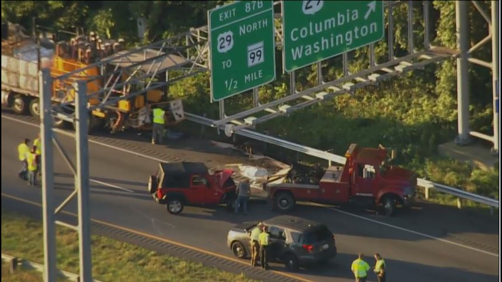 Highway worker killed on I-70 in Ellicott City | wusa9.com