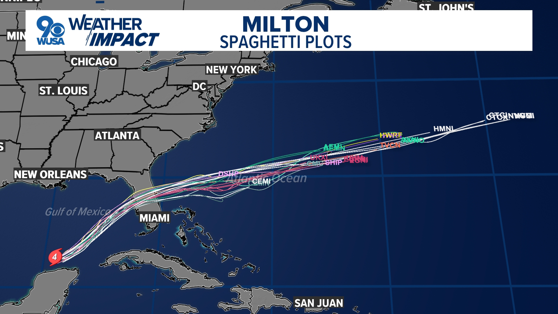 Milton Hurricane Update: Milton is a dangerous hurricane | wusa9.com