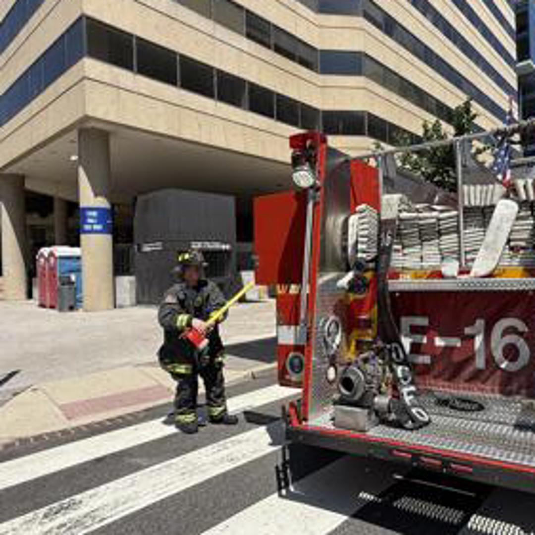 Harrowing tail: Dog rescued after getting trapped in escalator | wusa9.com