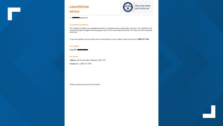 Yes, letter about Social Security cancelation is likely a scam | wusa9.com