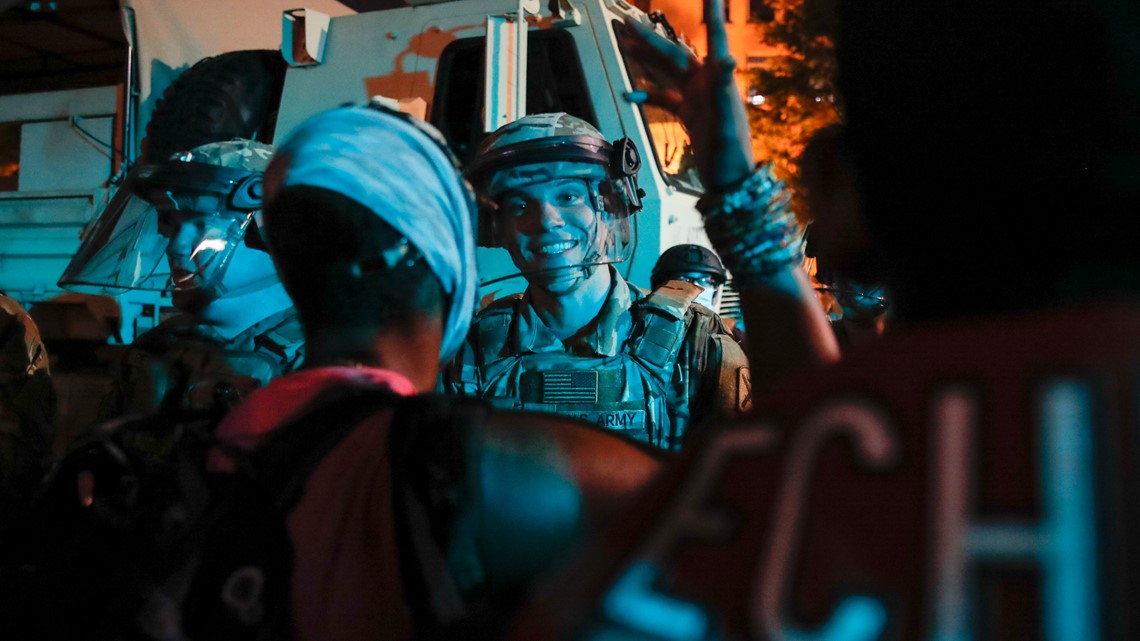 Two military officers injured from lightning strike | wusa9.com