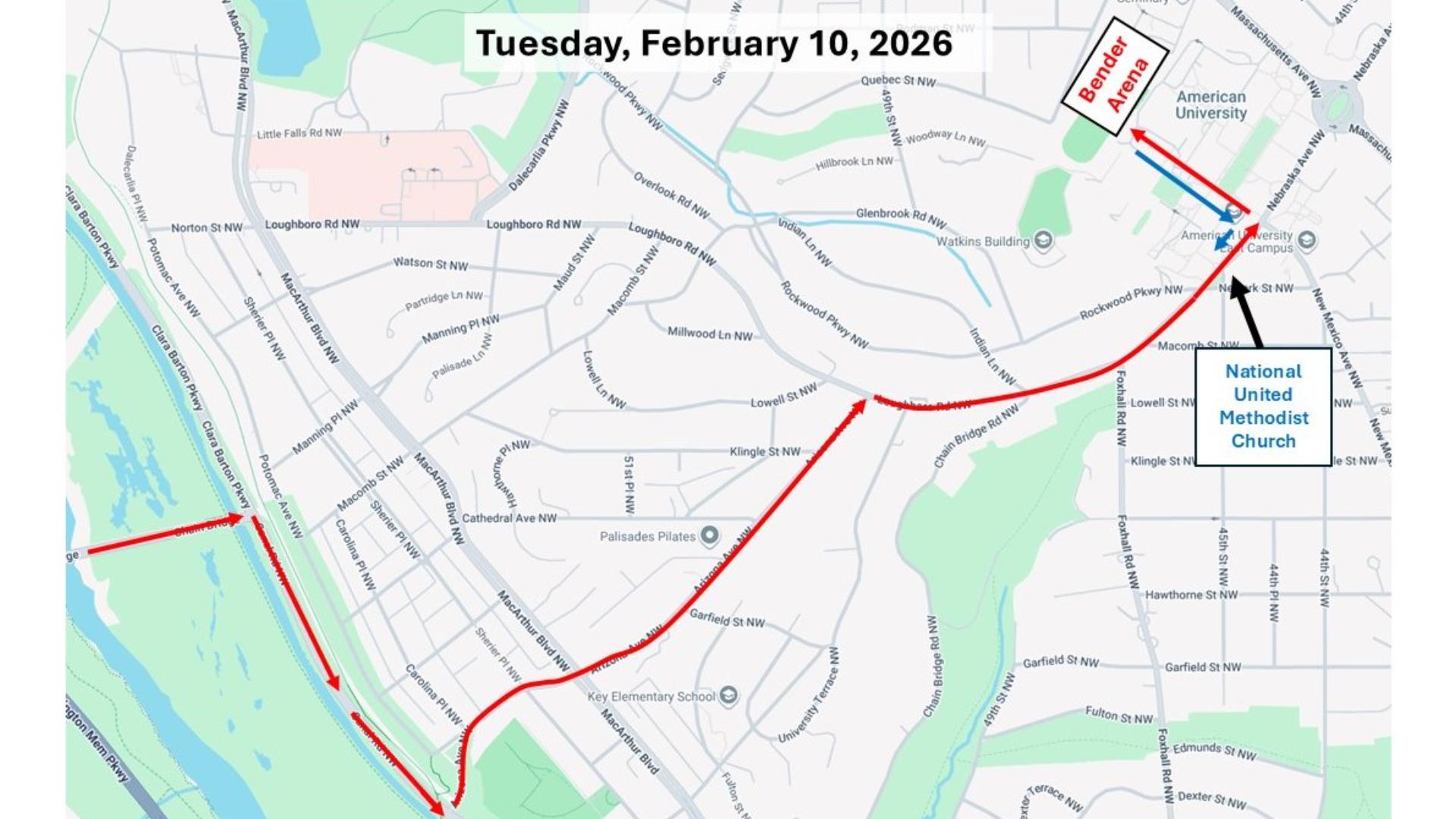 Road closures as monks walk to DC | wusa9.com