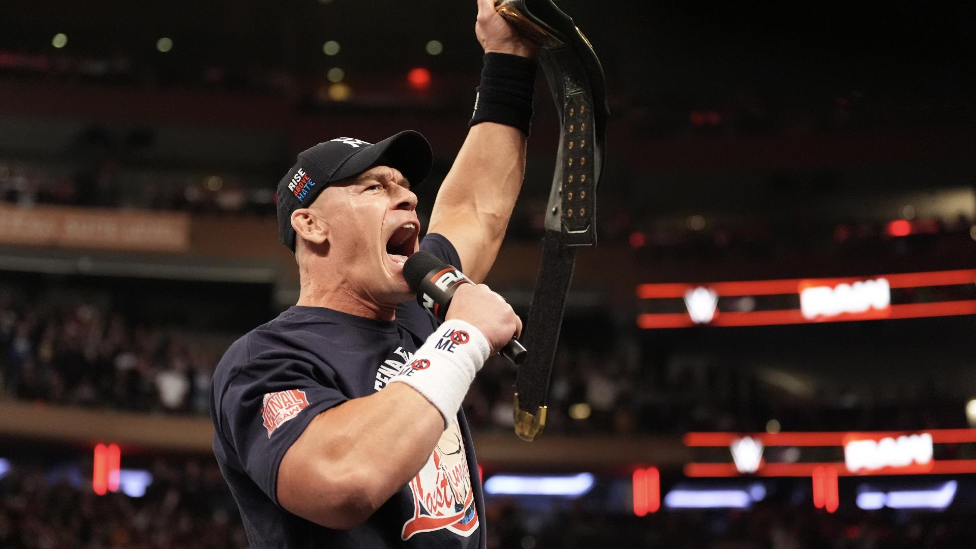 Wrestling icon John Cena caps off career at Capital One Arena | wusa9.com