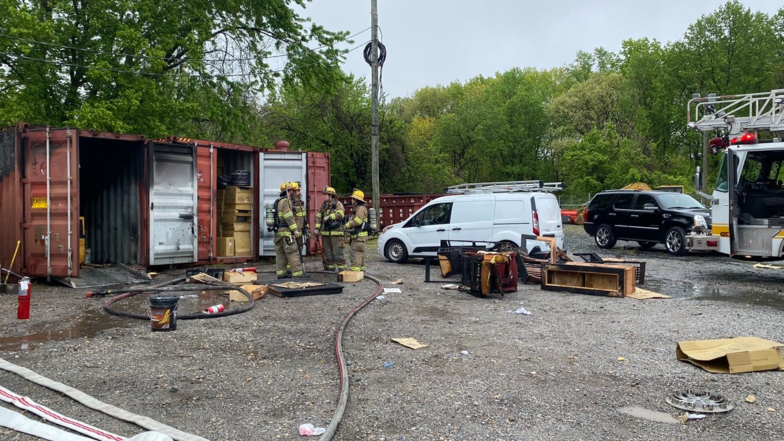 1 hospitalized after shipping container explodes | wusa9.com