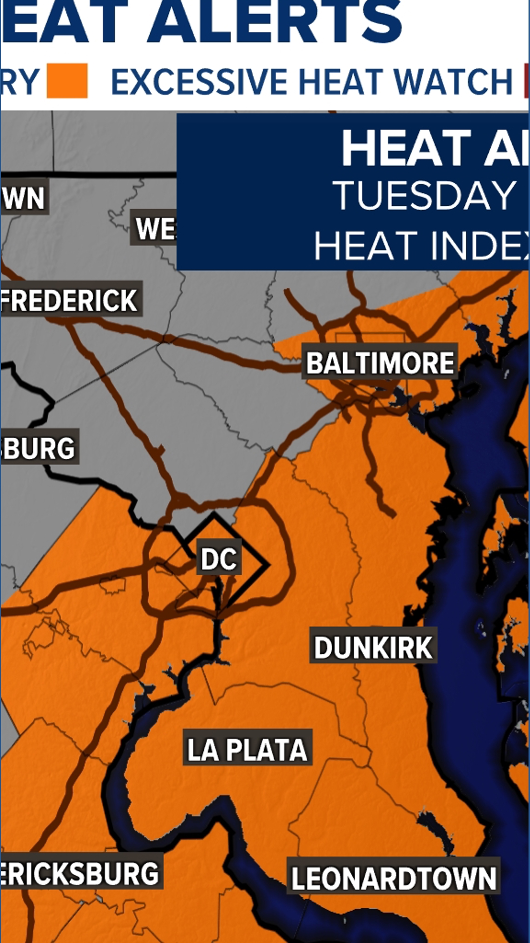 DC faces extreme heat alert; officials urge precaution | wusa9.com