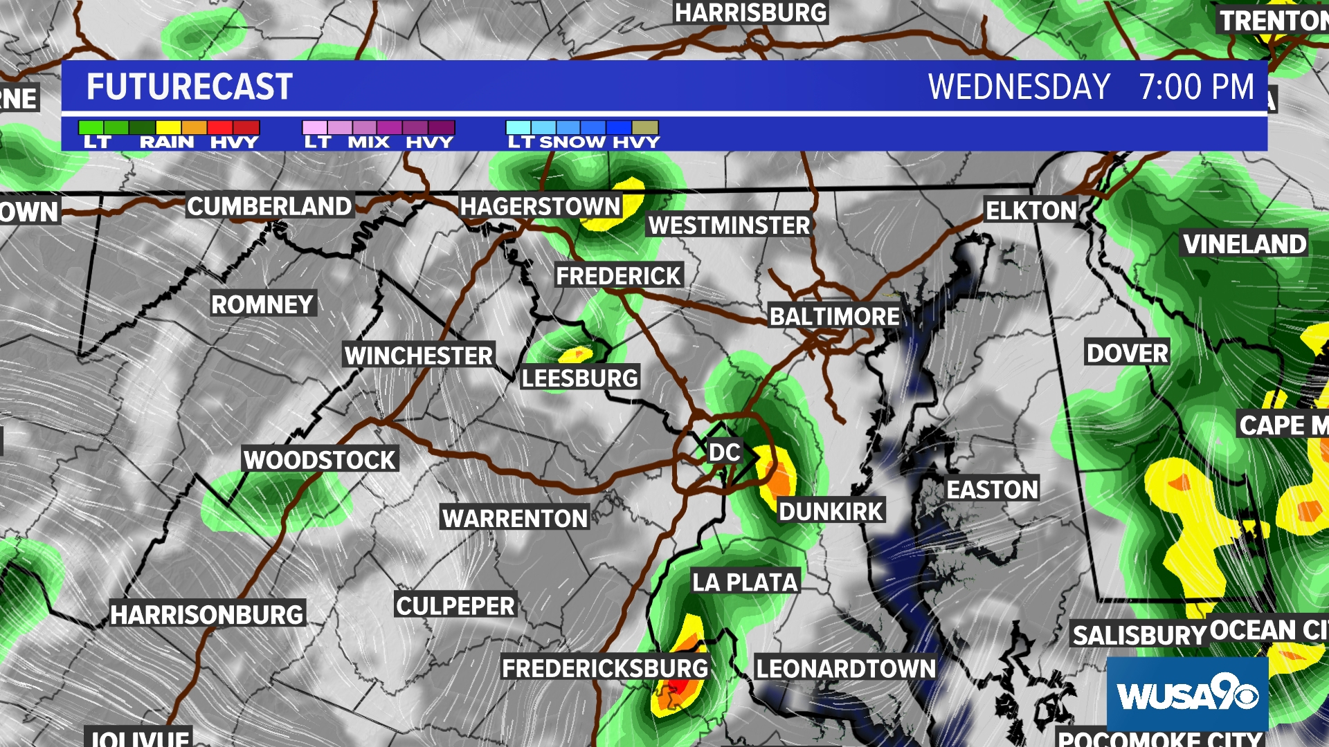 More strong storms Wednesday | Weather Watch Alert | wusa9.com