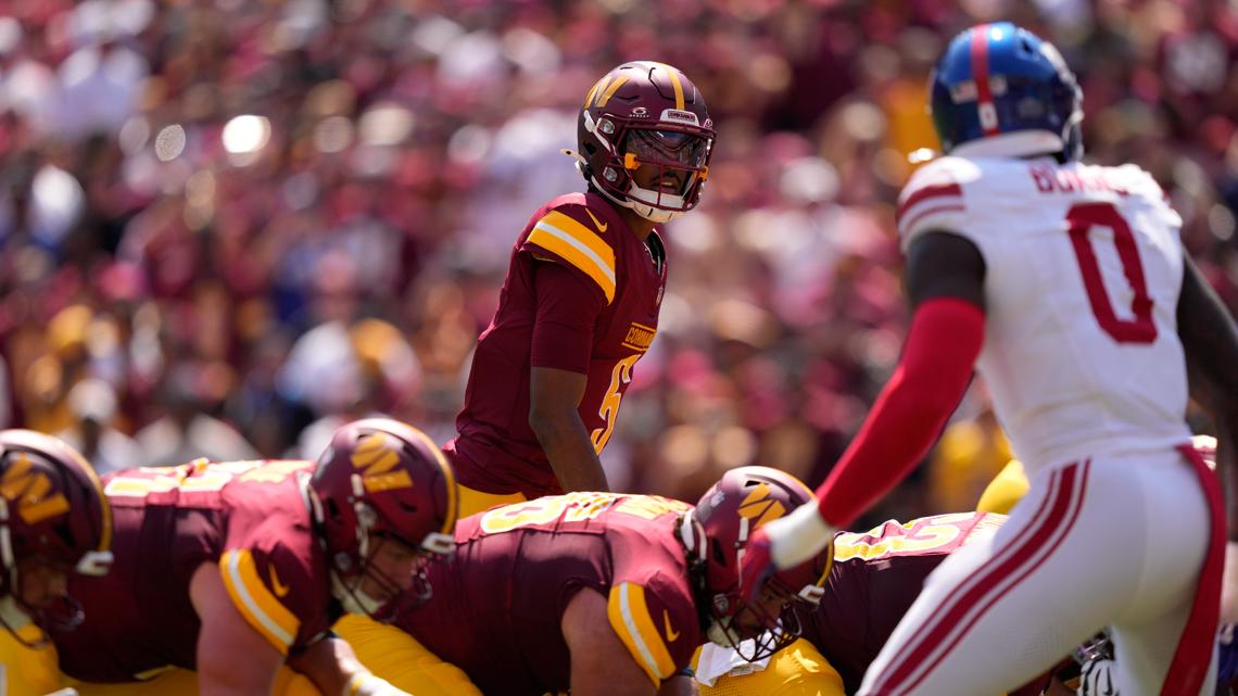 Washington Commanders at full strength for Week 1 vs. injured Giants ...