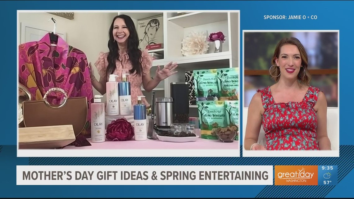 Mother's Day gift ideas and spring entertaining essentials from Jamie O'Donnell | wusa9.com