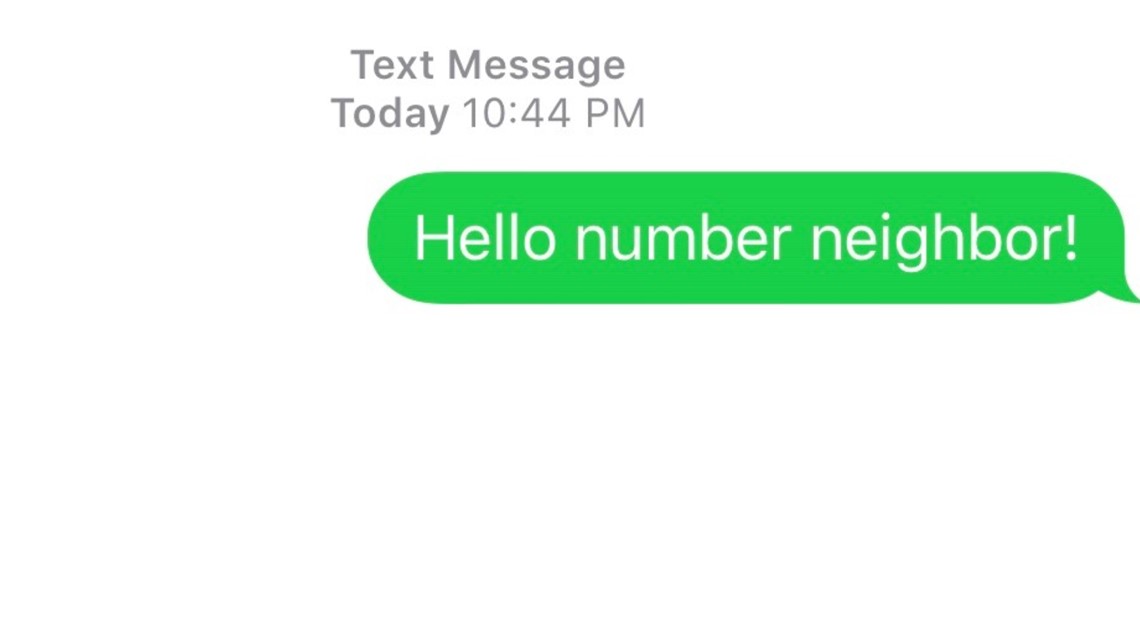Twitter's 'number neighbor' challenge has people making friends | wusa9.com