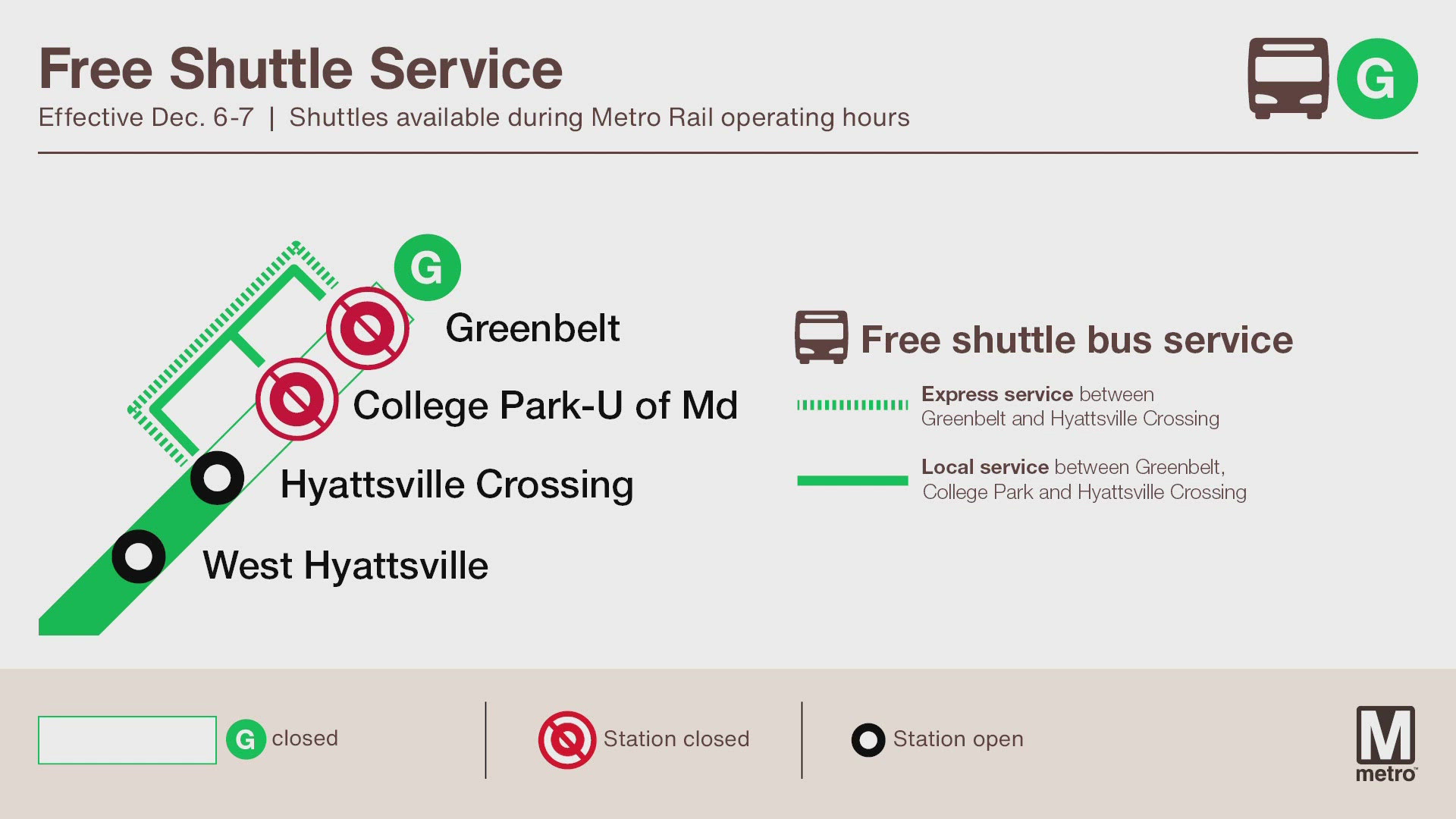 Platform work will halt some Green Line trains this weekend | wusa9.com