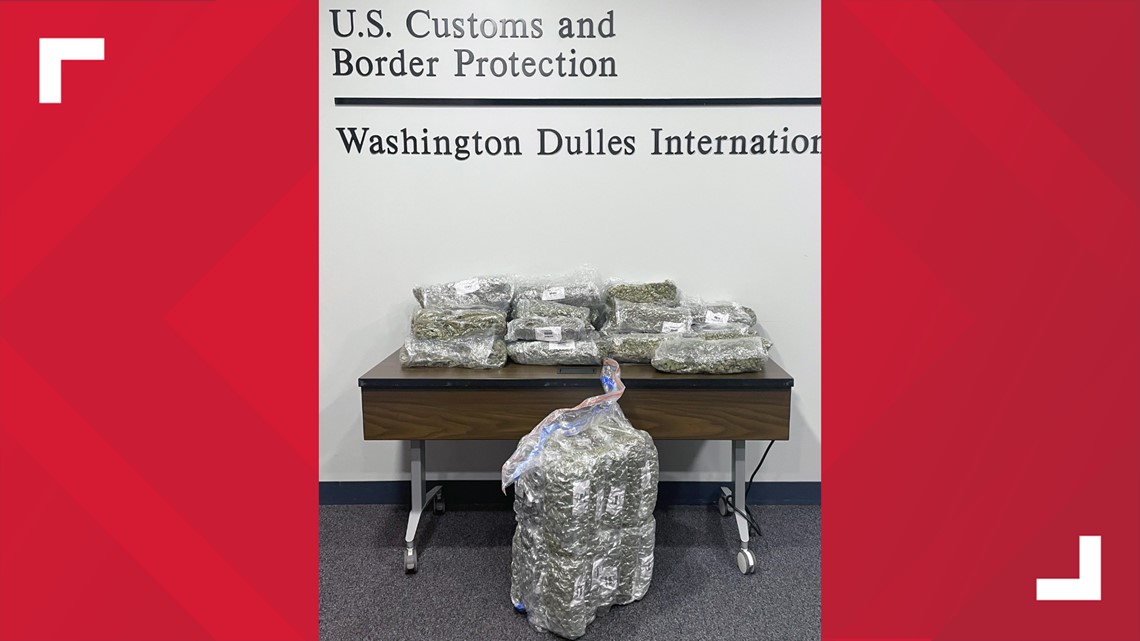 Maryland woman stopped from smuggling 53 pounds of weed to Paris ...