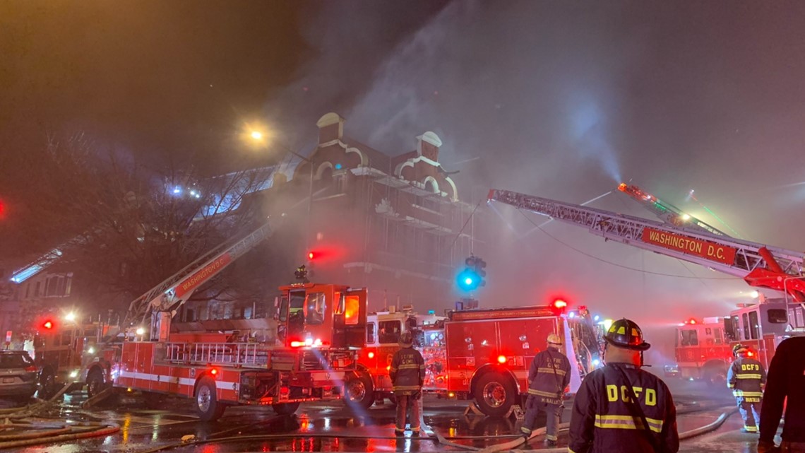 2-Alarm Firehouse Fire | Why there is smoke in DC | wusa9.com