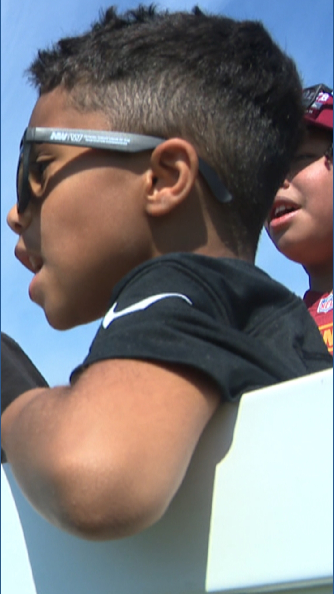 Commanders Kids Camp gets young fans close to the stars | wusa9.com