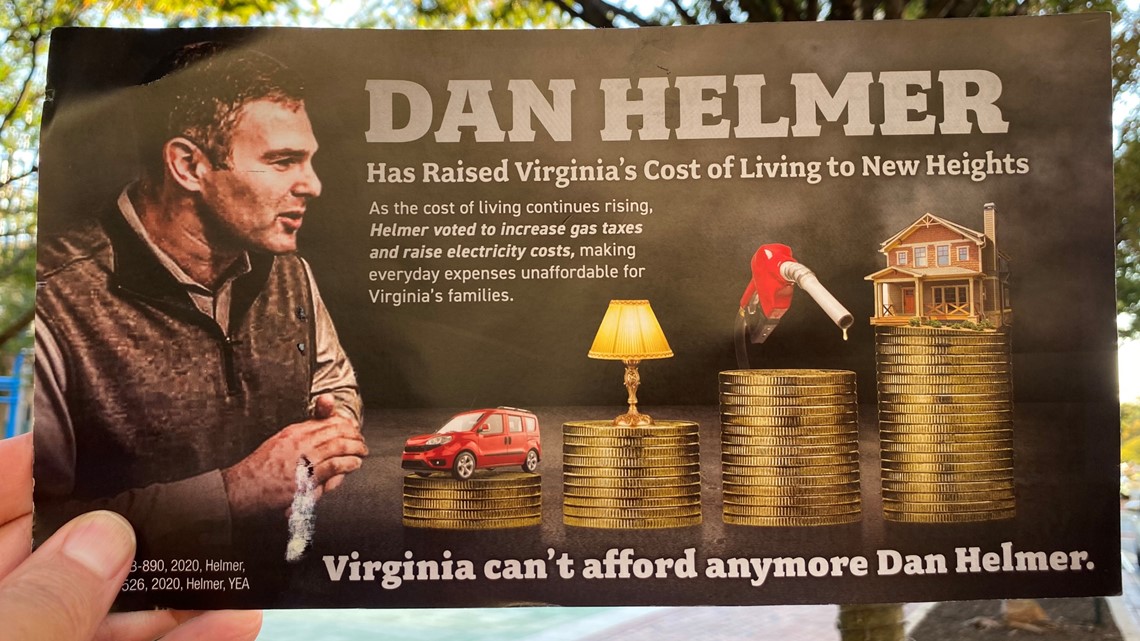 Virginia Delegate Dan Helmer says Harold Pyon flier antisemitic | wusa9.com