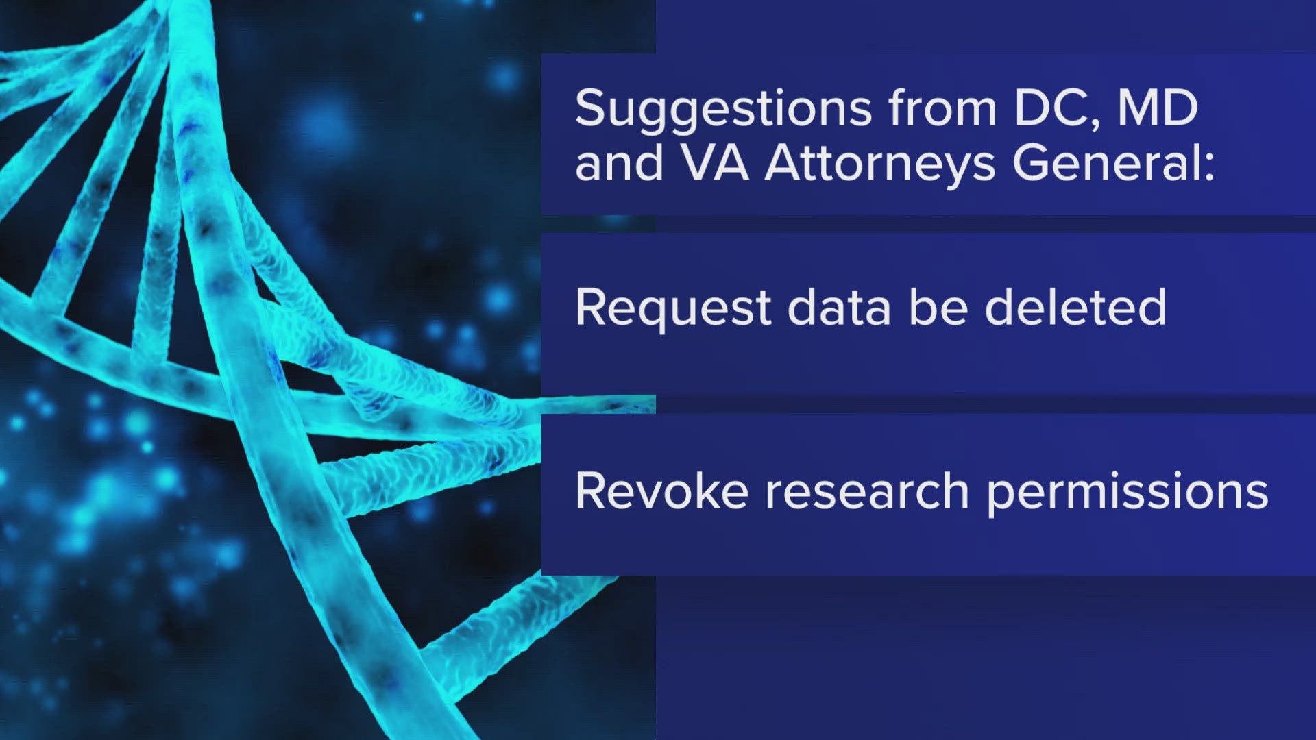 How to delete your data from 23andMe's system | wusa9.com