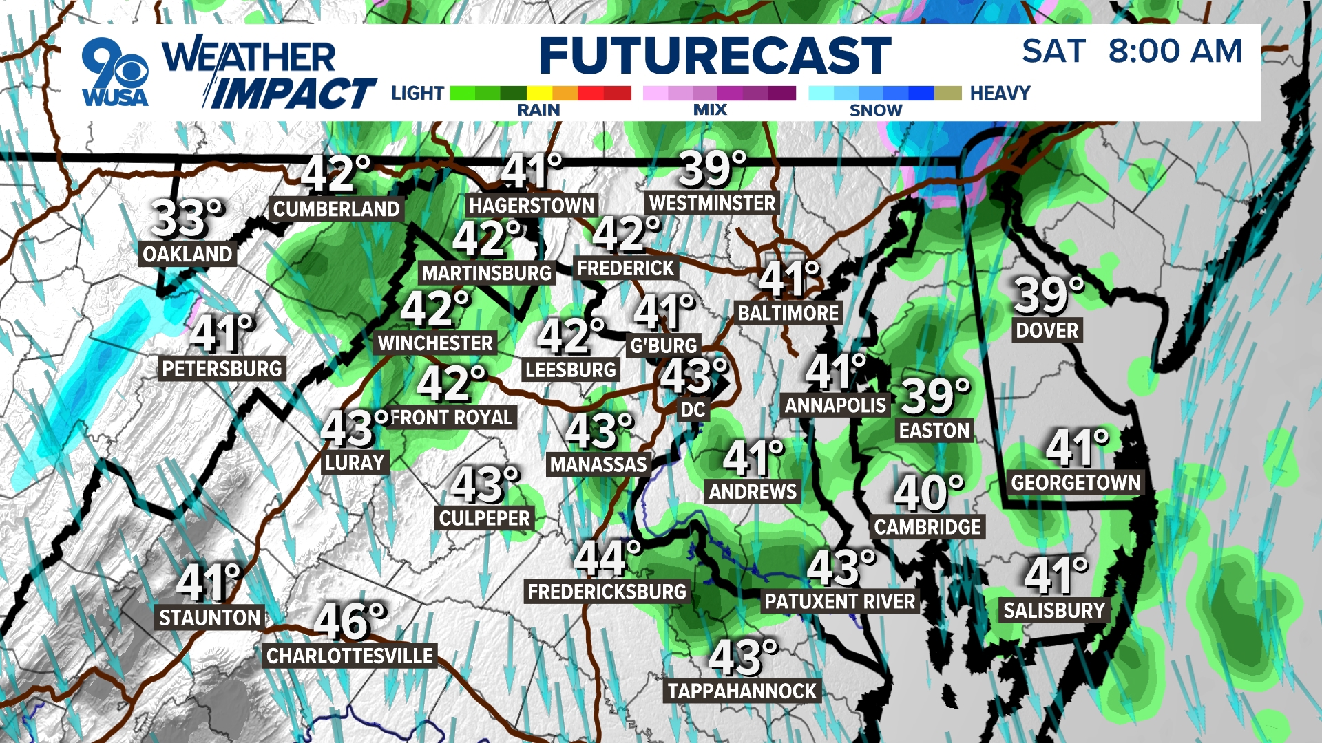 Interactive Weather Radar | Washington DC | wusa9.com