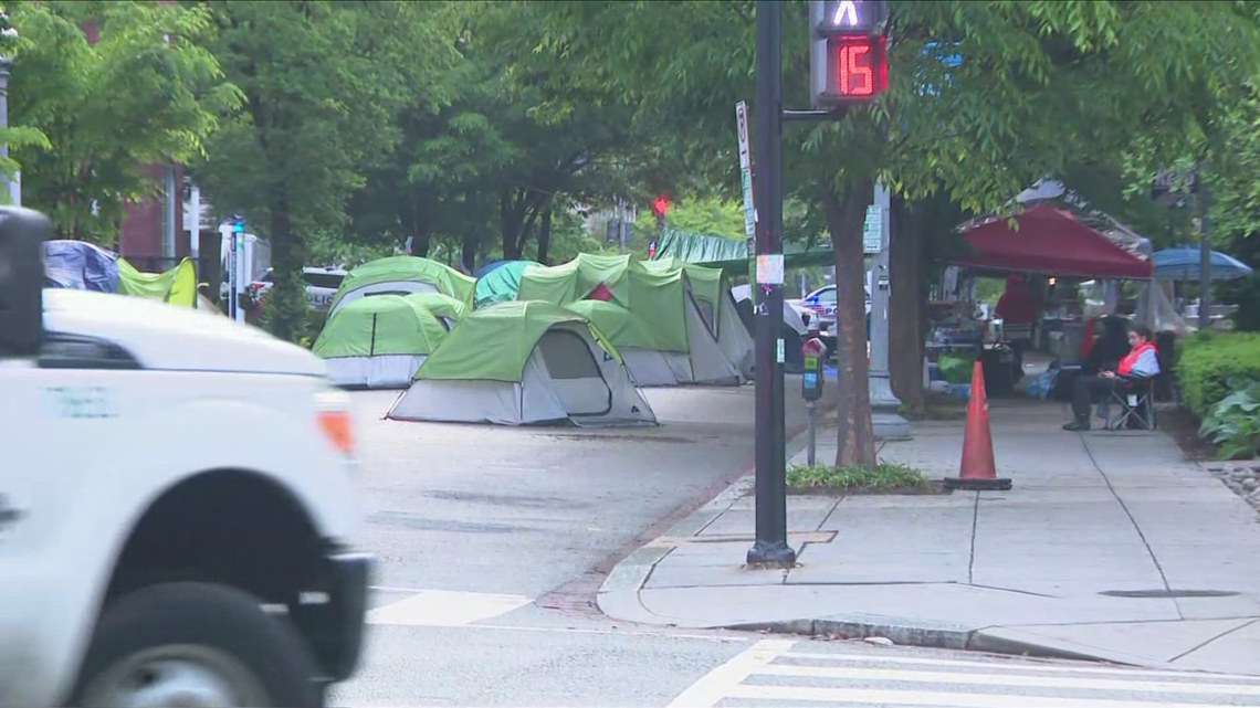 GWU campus protest enters day 13 | wusa9.com