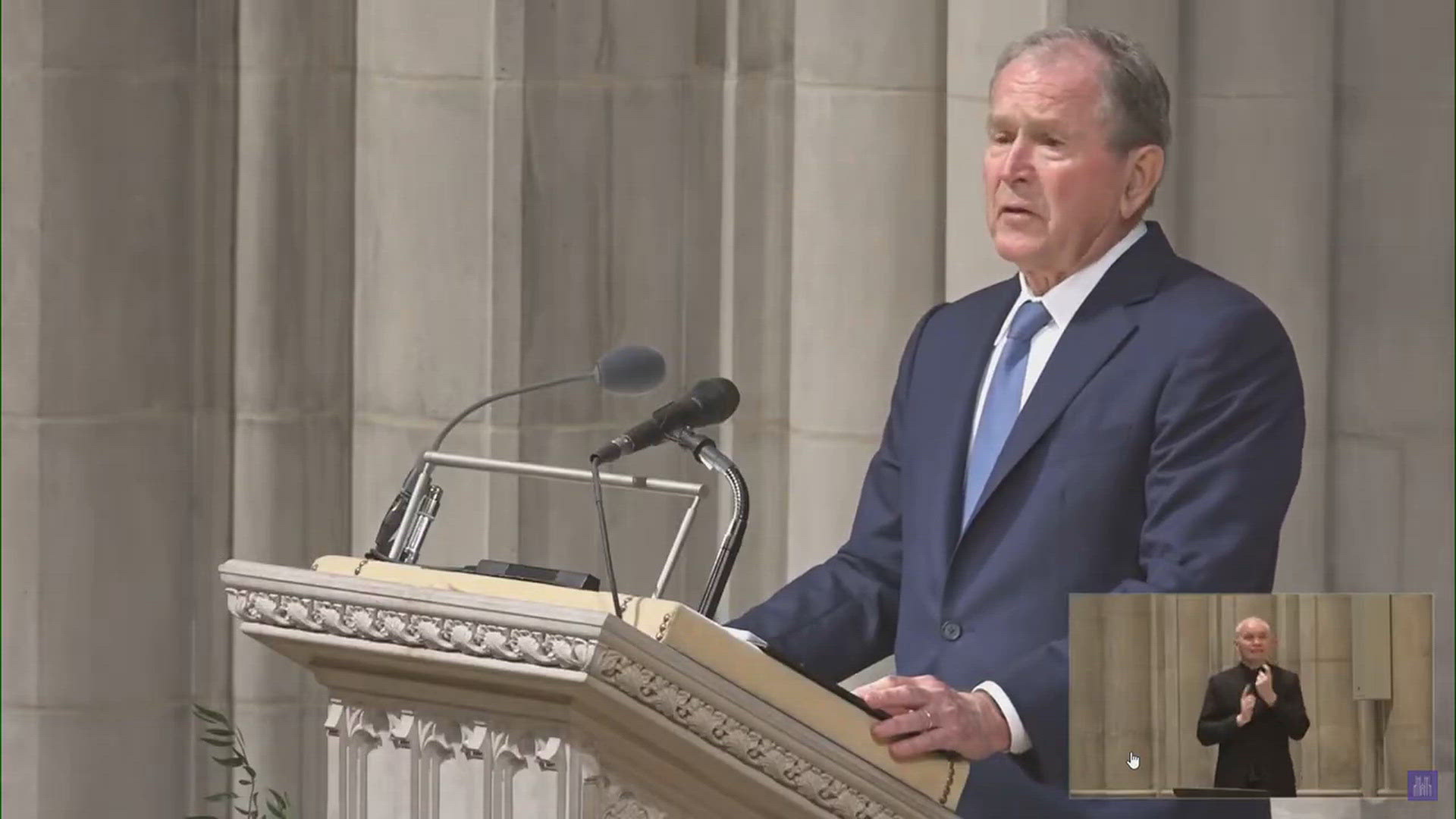"A true man of the West" | Bush reflects on Cheney's character and gets ...