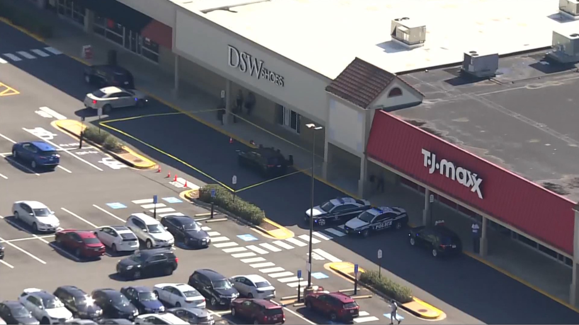 Woman hit by car in shopping center parking lot badly injured | wusa9.com