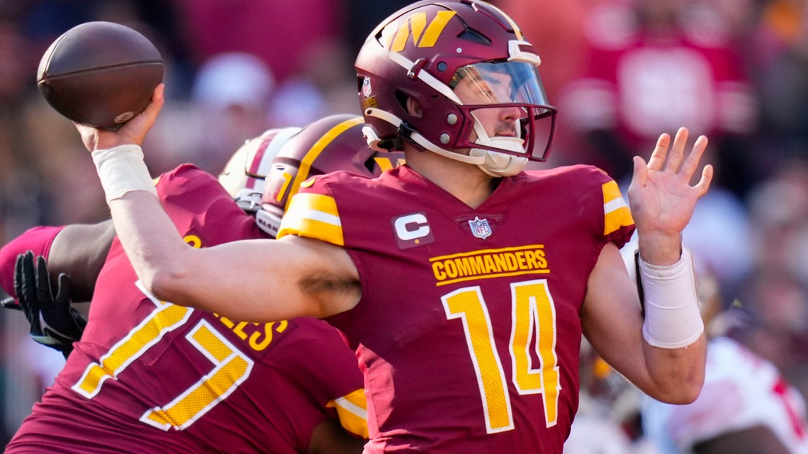 Commanders vs. Cowboys: Washington sticks with Sam Howell | wusa9.com
