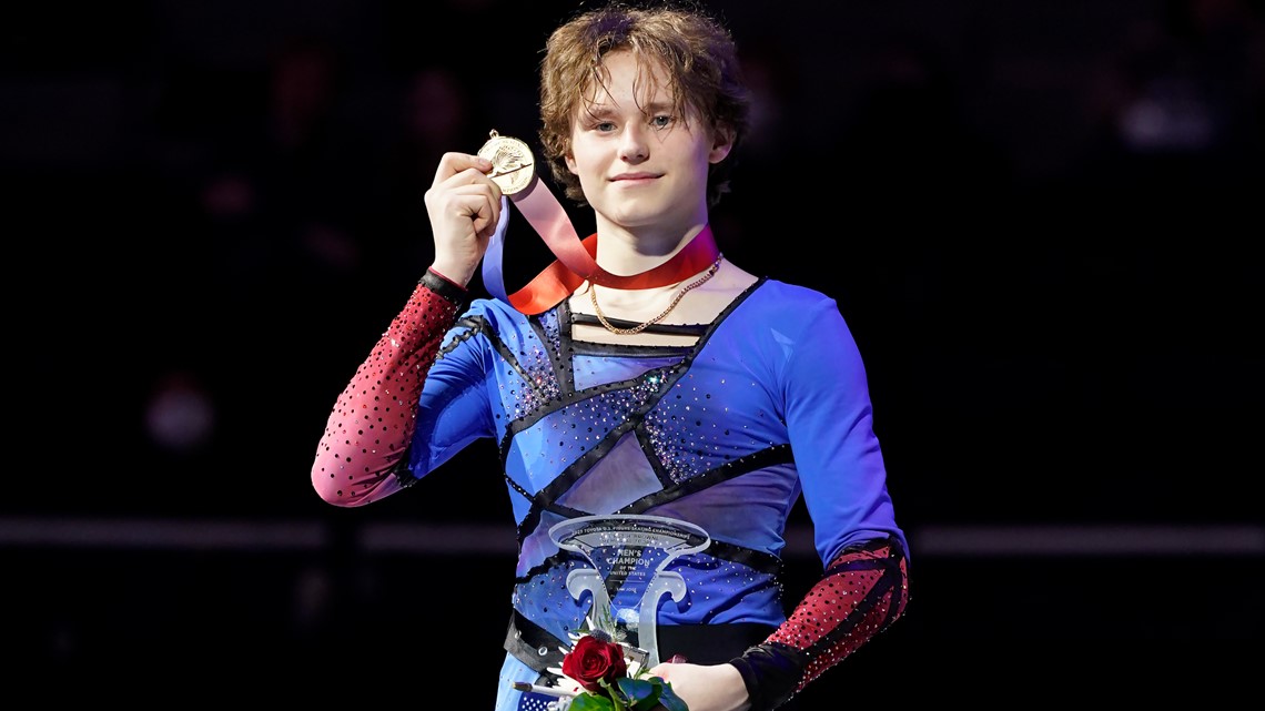 Virginia figure skater Ilia Malinin win 1st title | wusa9.com