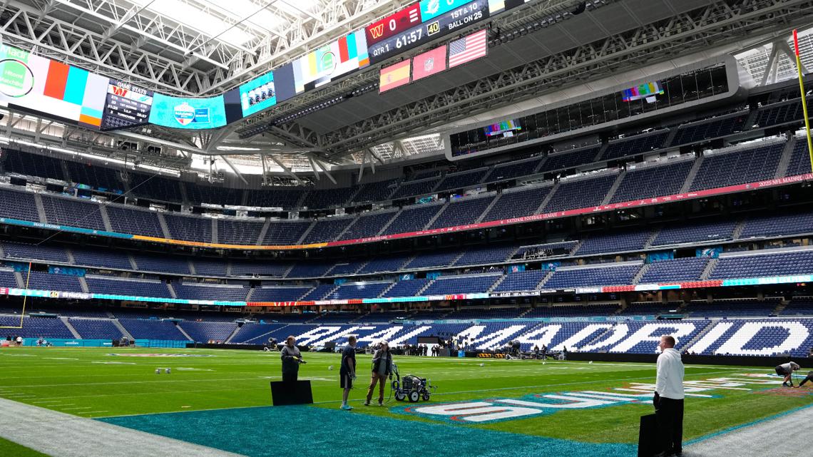 Atmosphere at Santiago Bernabeu Stadium looking a lot different ahead ...