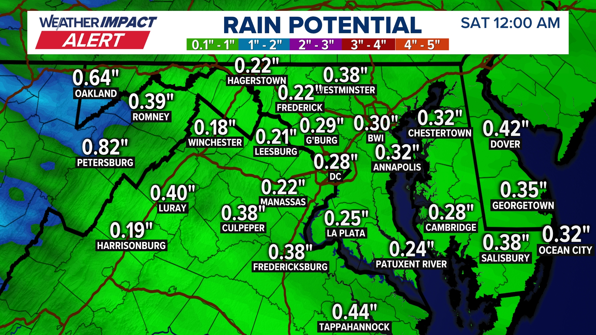 Weather Impact Alert: Rain and ice will lead to slick roads Friday ...