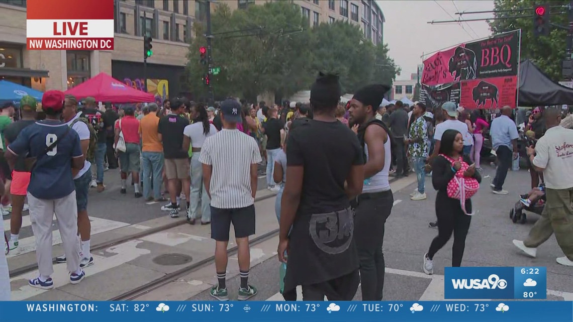 Thousands gather for the H Street Festival in DC | wusa9.com