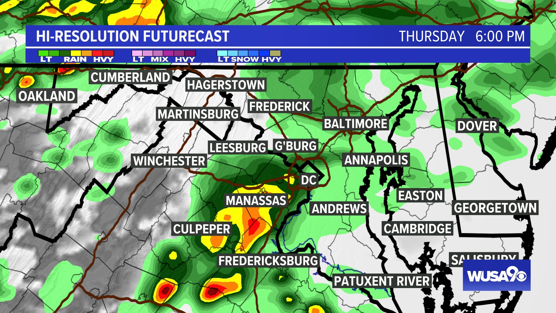 Planning around Thursday severe thunderstorms | wusa9.com