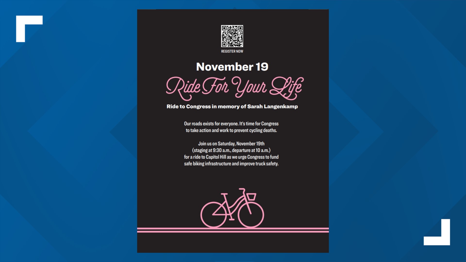 Bike ride to Capitol Hill for safer streets after bicyclist death ...