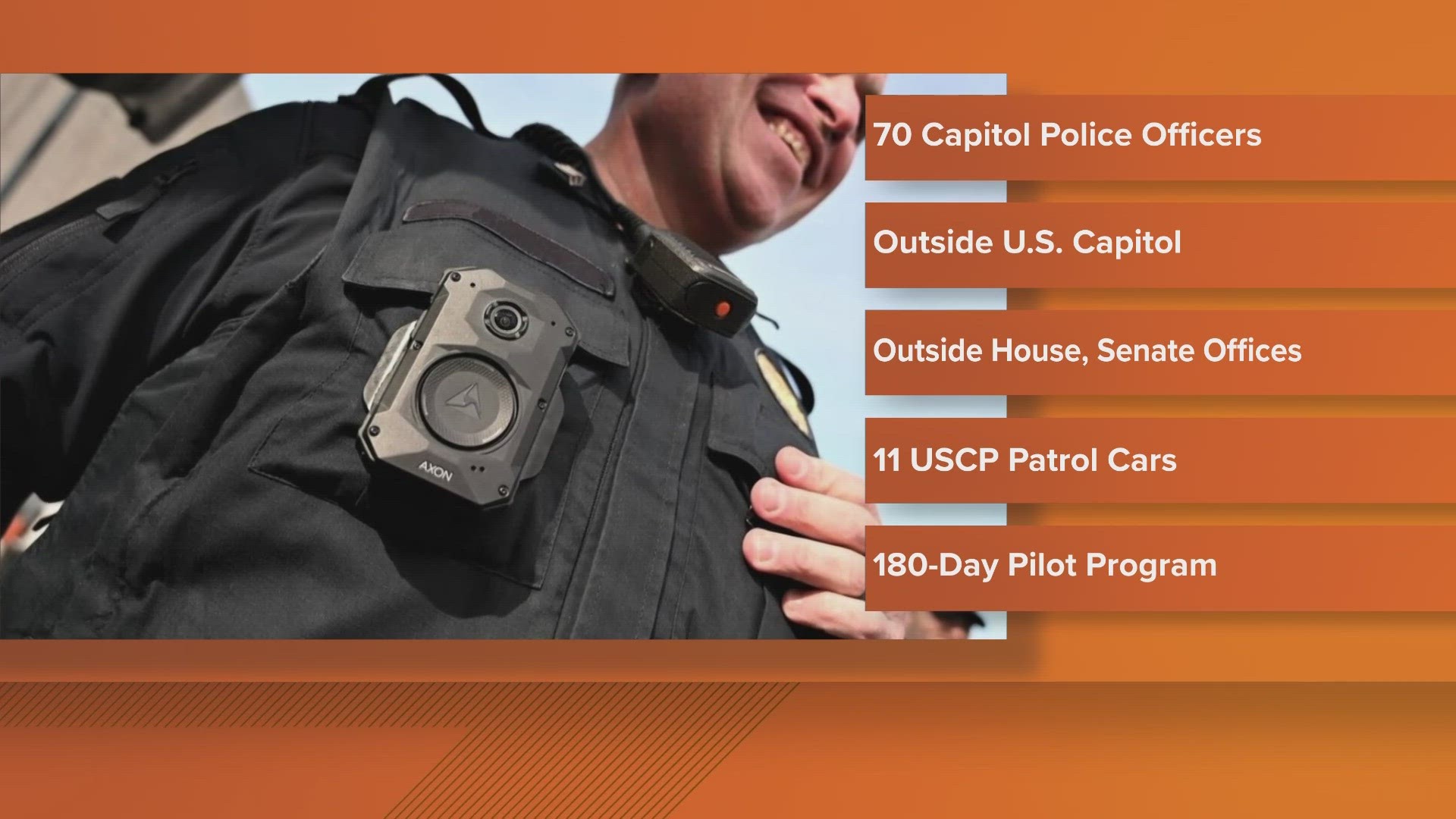 New body camera pilot program launches for US Capitol Police | wusa9.com