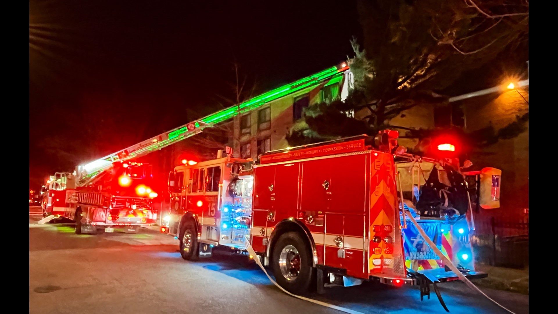 Residents displaced after apartment fire in Southeast DC | wusa9.com