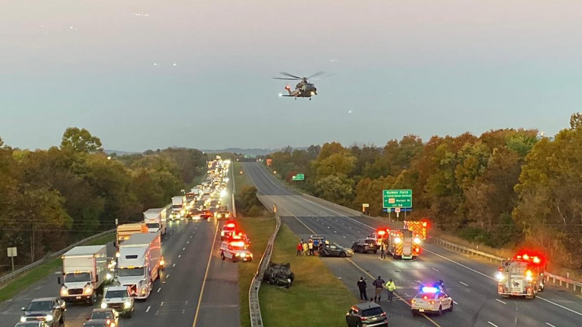 Frederick Maryland I-70 crash leaves 2 hurt | wusa9.com