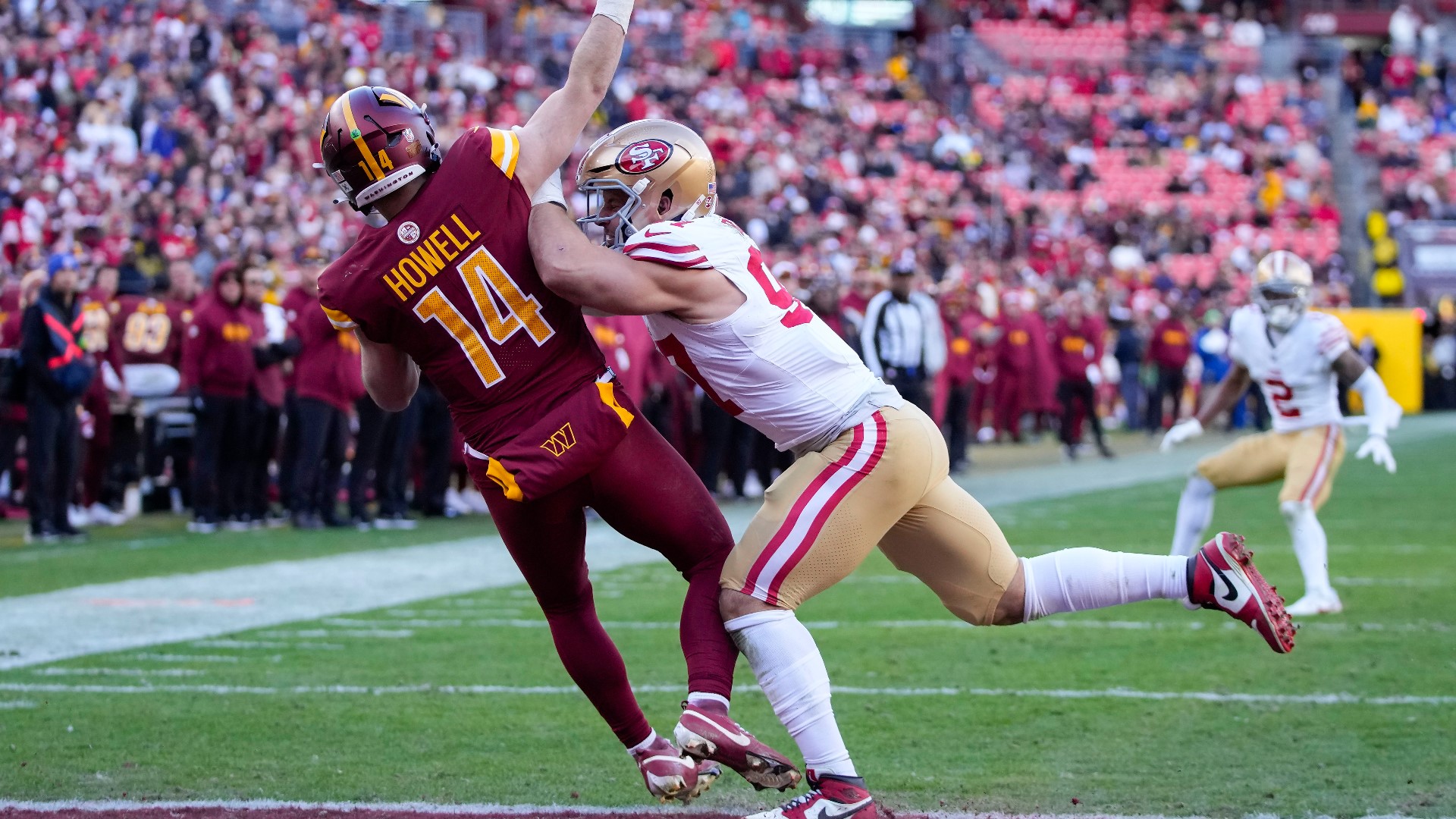 Commanders lose to 49ers, Howell throws interception | wusa9.com