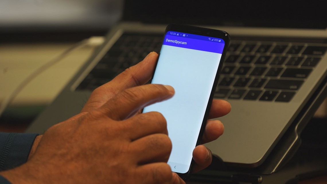 Can your phone listen or record you? Demo Spy Cam shows risks | wusa9.com