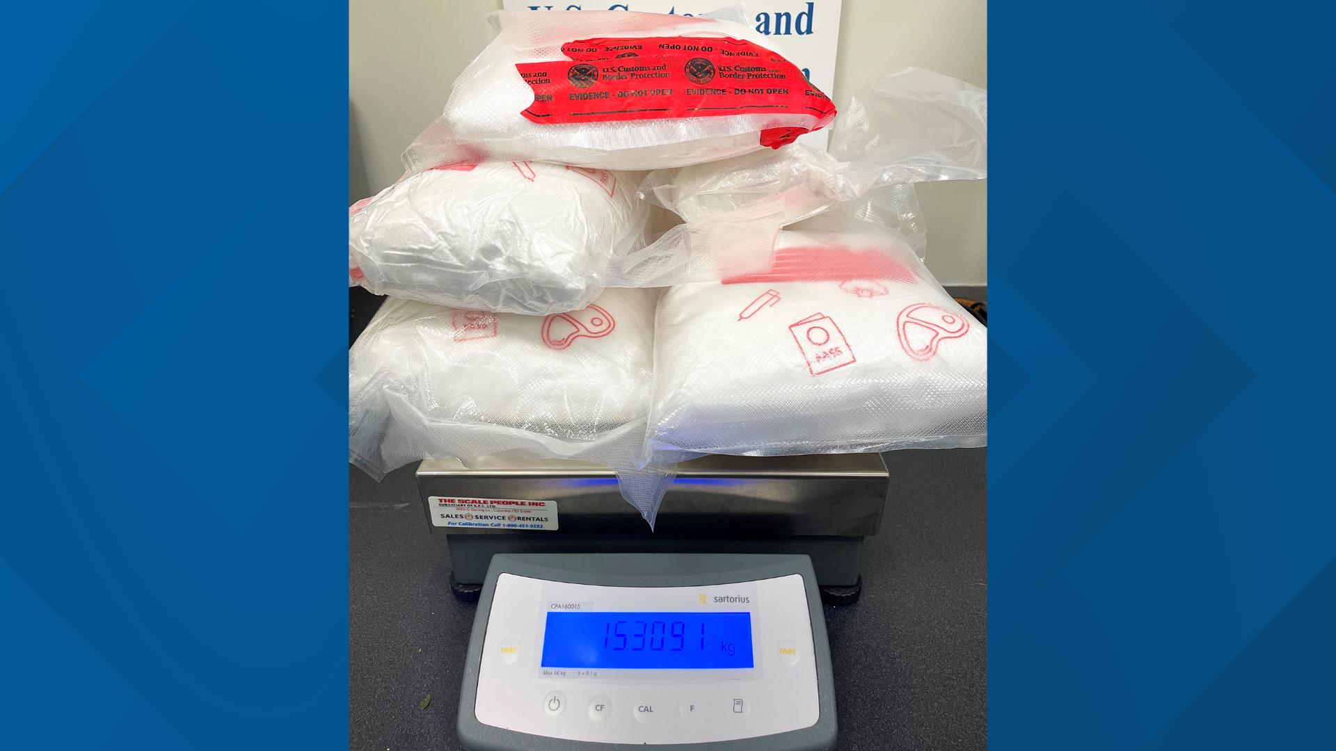 CBP finds nearly 34 lbs of Ketamine worth $900K at Dulles airport ...
