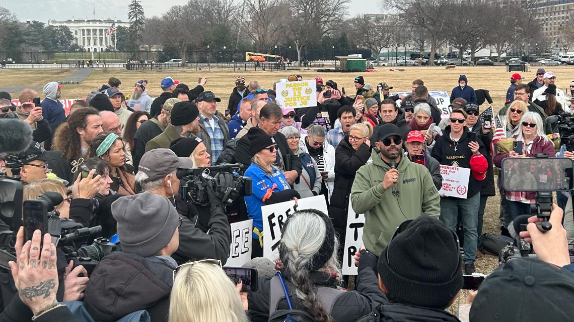 Ex-Proud Boys leader leads march to Capitol, vows continued protests ...