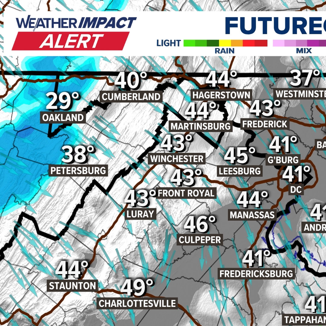 Weather Impact Alert: Rain will taper off over the next couple of hours ...