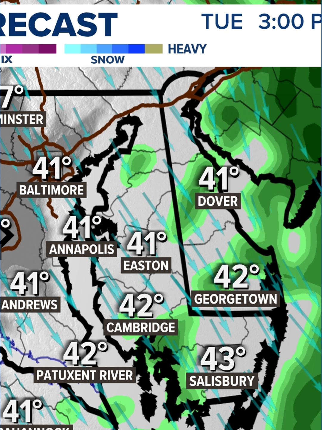 Weather Impact Alert: Rain will taper off over the next couple of hours ...