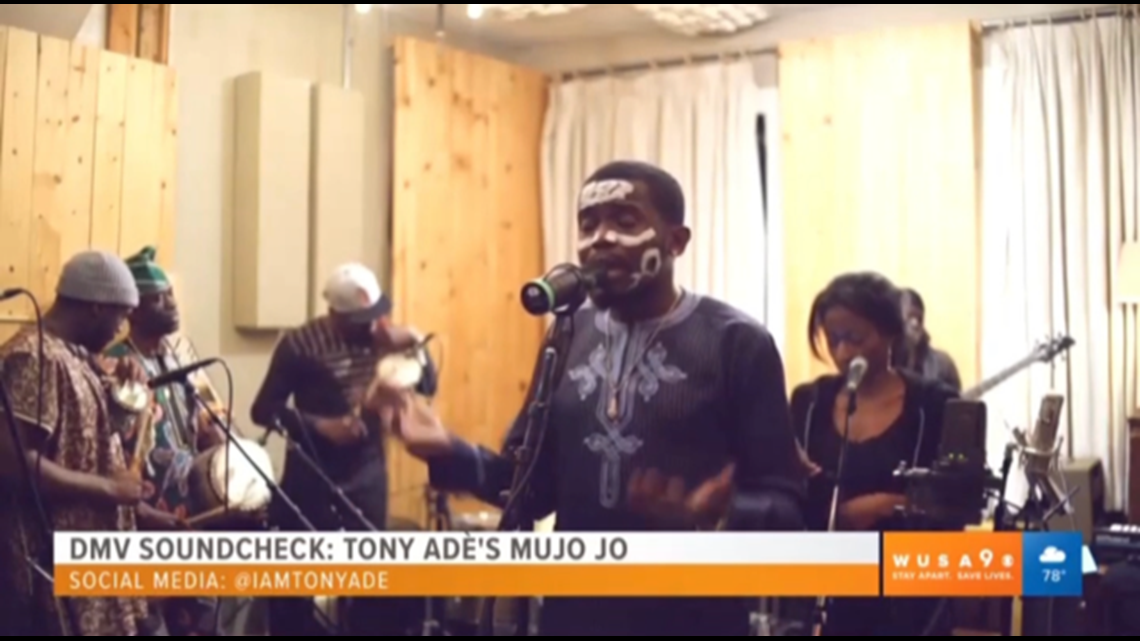 Singer-Songwriter Tony Adé wants you to get moving! | wusa9.com